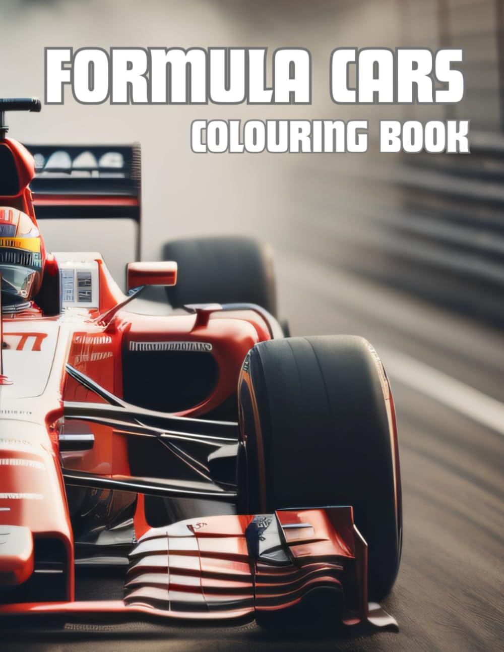 Formula Cars Colouring Book